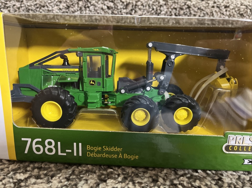 2021 ERTL 1:50 JOHN DEERE 768L-II BOGIE GRAPPLE LOG SKIDDER PRESTIGE ...