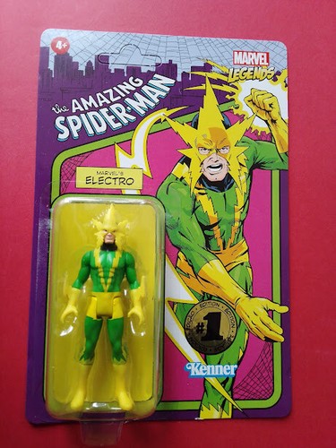MARVEL LEGENDS RETRO COLLECTION PULSE EXCLUSIVE FIRST EDITION ELECTRO ...