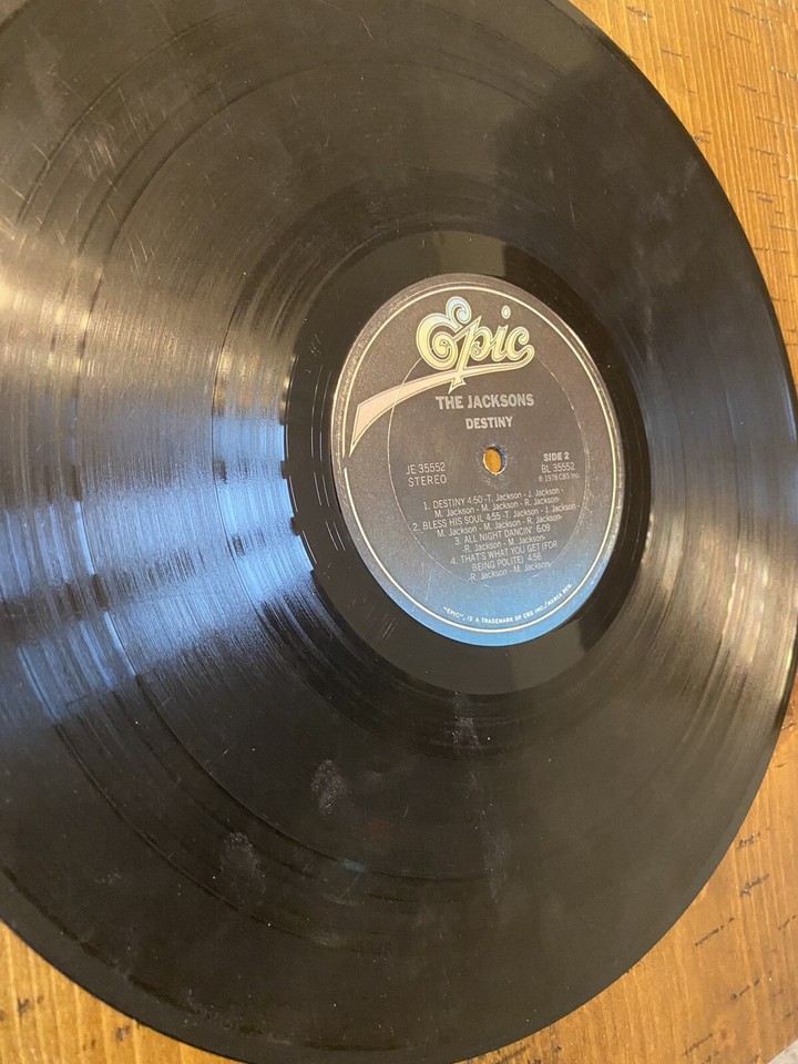 Vinyl Record - The Jacksons - Destiny - 1978 | eBay