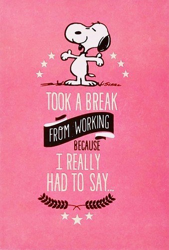 Hallmark Peanuts Snoopy Happy Boss's Day Greeting Card - Appreciation ...