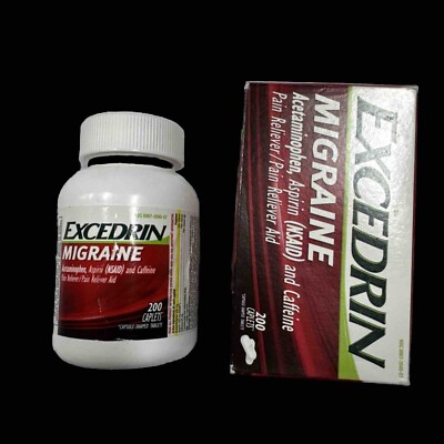 Excedrin Migraine Pain Relief - 200 Capsules - *(BBD04/24) **Sale-Sale ...