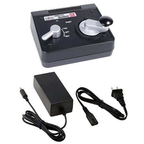 KATO 22-018BK Power Pack Standard SX & 22-083 HO Gauge AC Adapter set ...