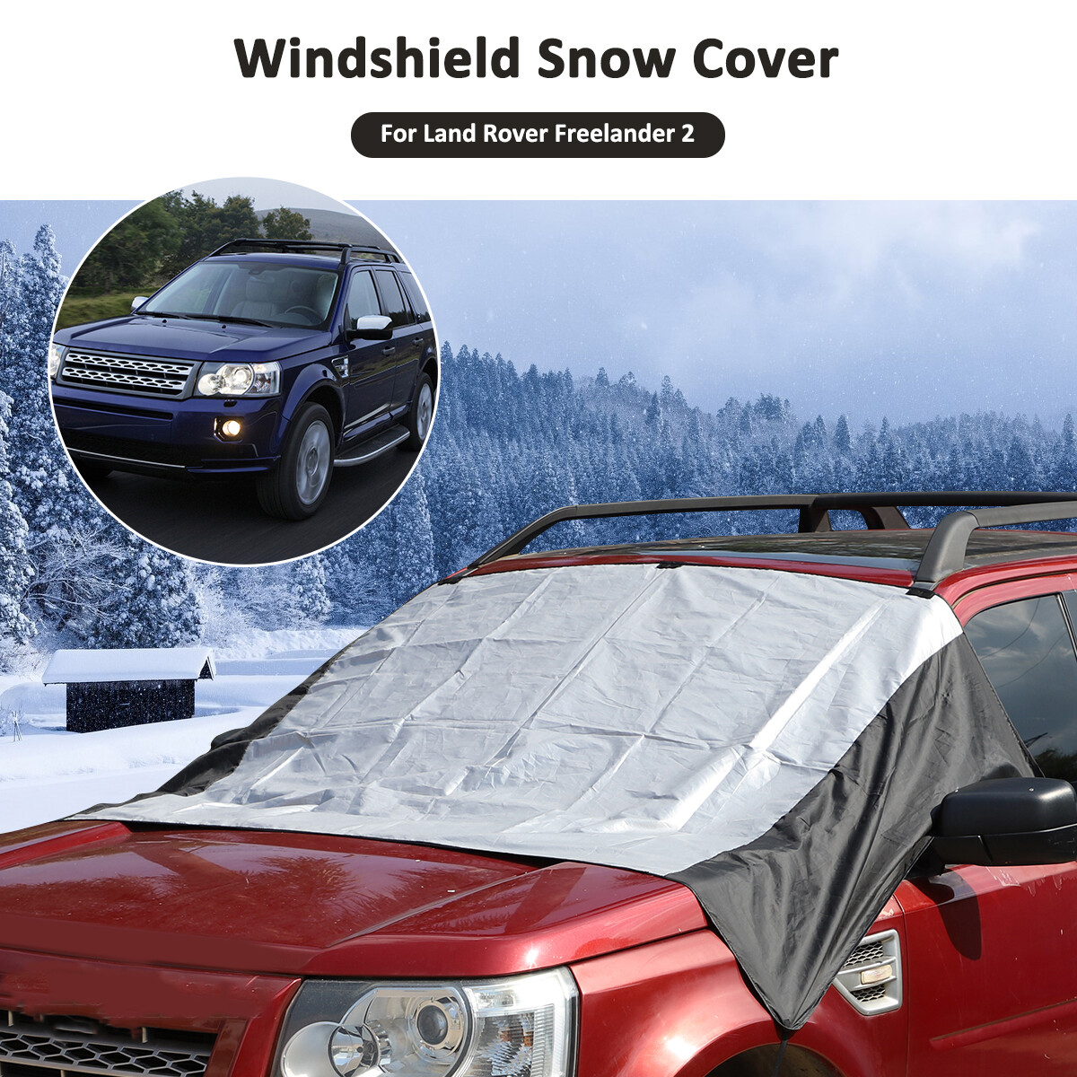 For Land Rover Freelander 2 Windshield Snow Rain Dust Sun Protection ...
