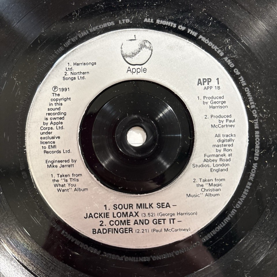 Various - Apple E.P. - Original UK 1991 Apple 7" EP - APP1 | eBay UK