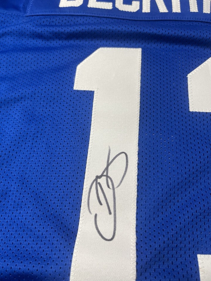 Odell Beckham Jr.signed New York Giants Custom Jersey Beckett Cert ...