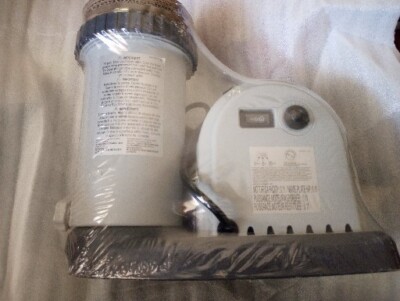 Intex Krystal Clear Pool Filter Pump Only Model 635T 1500 Gph 110-120V ...