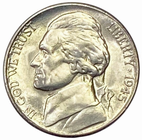 1945-S 5c Jefferson Silver War Nickel Brilliant Uncirculated US Coin | eBay
