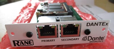 Rane Dante Commercial DANTEx Cyber Week Sale Dante interface card NEW ...