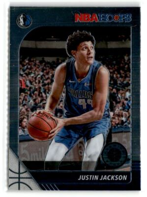 2019 Hoops Premium Stock Basketball #44 Justin Jackson Dallas Mavericks ...