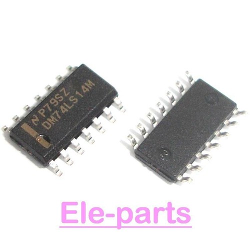 50 PCS DM74LS14M SOP-14 74LS14 LS14 Inverter with Schmitt Trigger ...