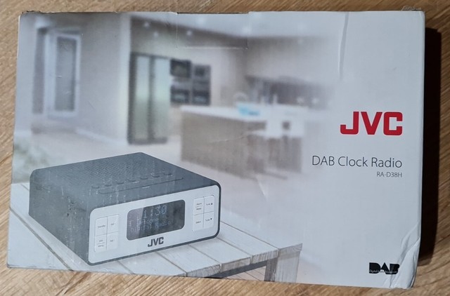 JVC RA-D38H DAB/FM Clock Radio - Grey for sale online | eBay