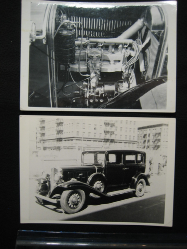 2x 1968 Press Release 1930s Packard & Engine or Pierce Arrow Cadillac ...