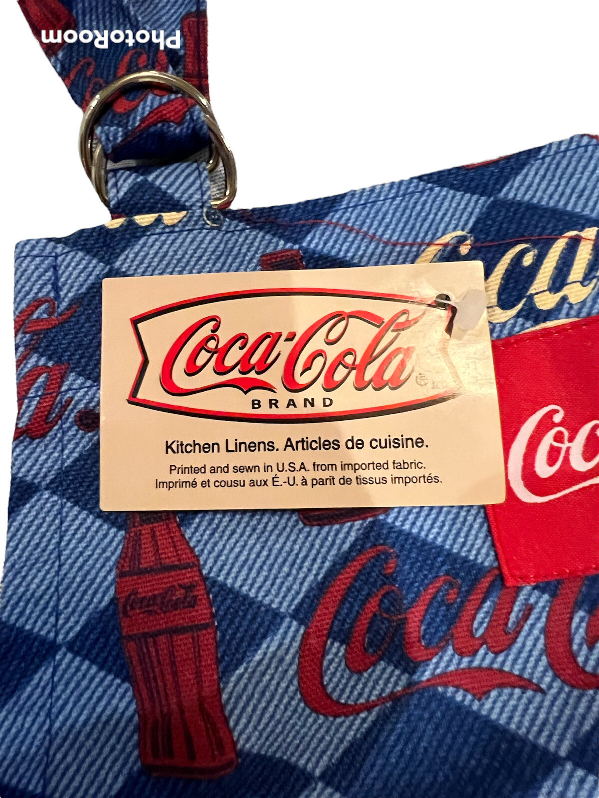 Coca Cola Vintage 1999 Blue Chefs Apron NWT | eBay