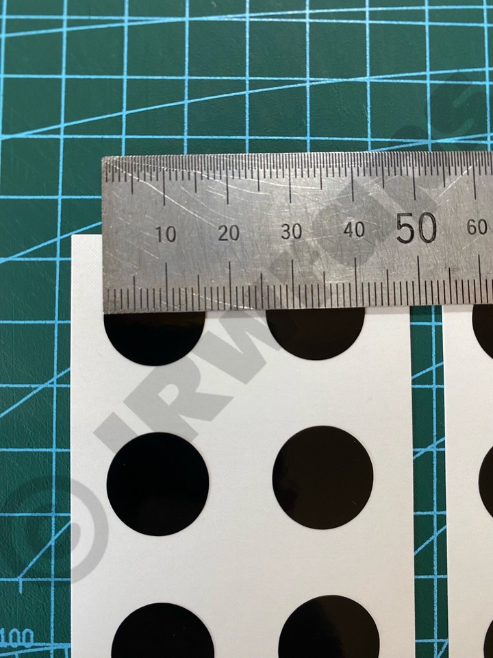 (X16) PDC Parking Sensor Stickers Decals Kit Car Bumper Van 4x4 GLOSS ...