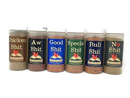 Big 6 Sampler (Pack of 6 Seasonings with 1 each of Bull, Special, 6 ...