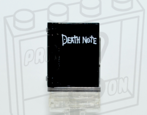 LEGO NOTE BOOK of DEATH Custom Pad Printed Book Anime Light L Manga | eBay