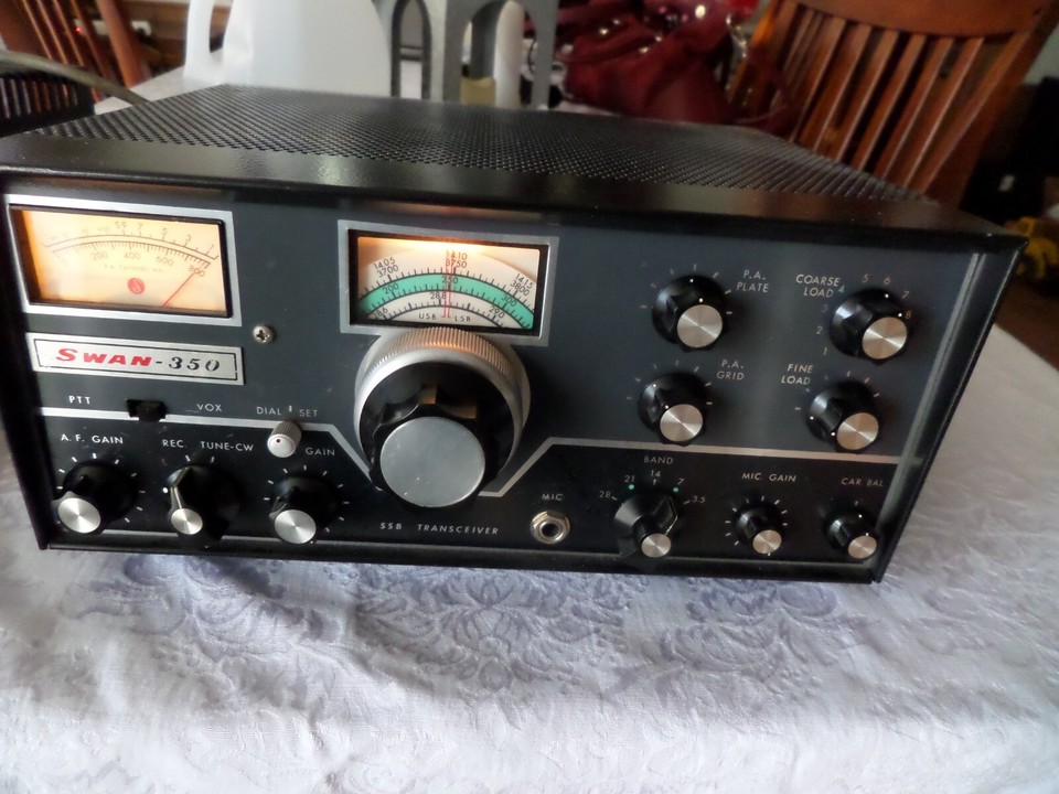 SWAN 350 Ham Transceiver Radio. Great Condition NO POWER SUPPLY | eBay