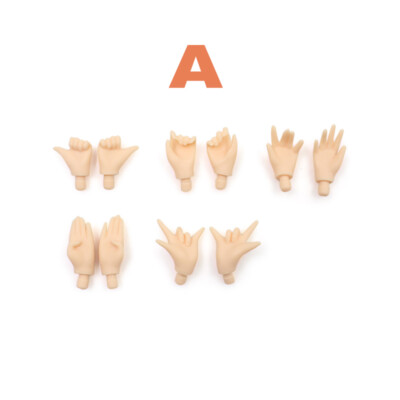 5 pair Azone Factory Pure Neemo OP Hand Parts A set White Skin HOT SALE ...