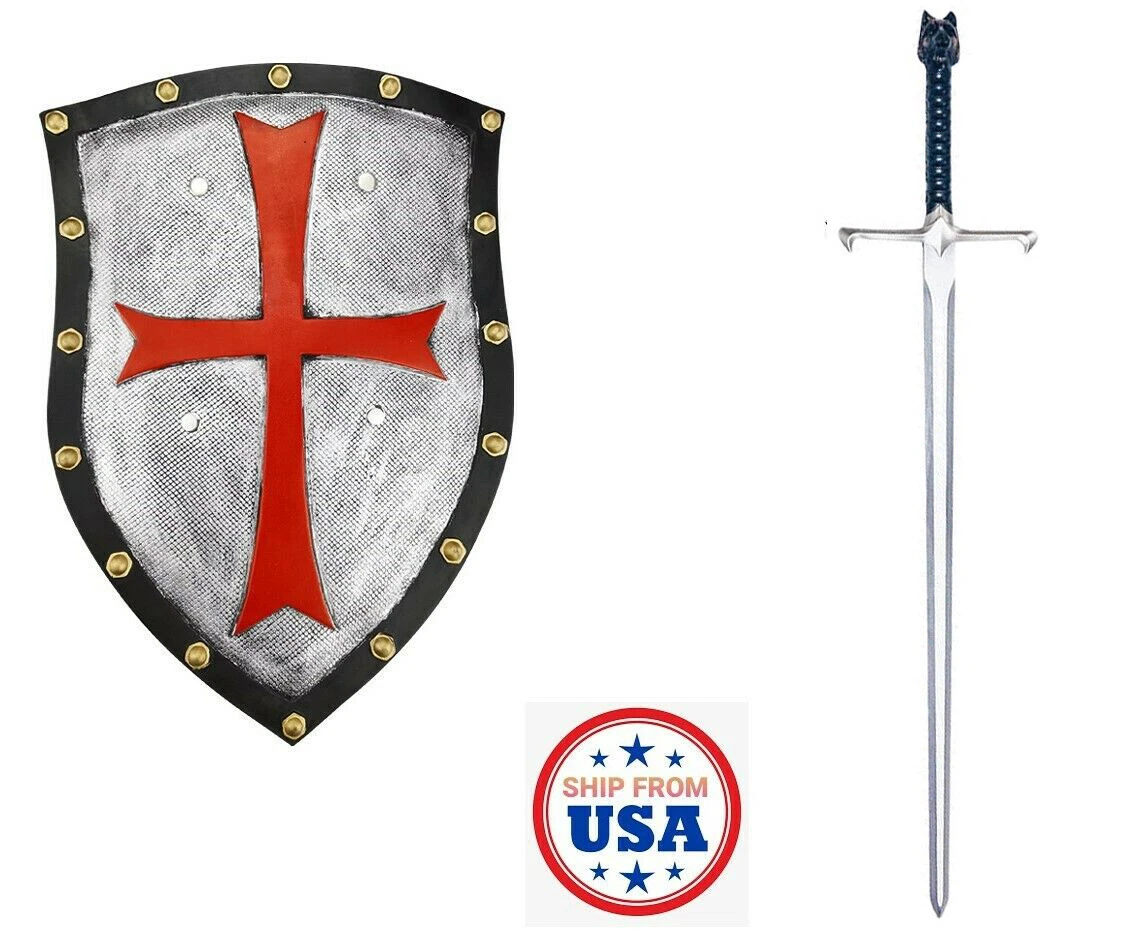 Crusaders Shield And Sword