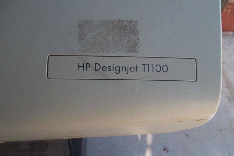 HP DesignJet T1100 Plotter 44" Wide Color Inkjet USB LAN 256MB ...