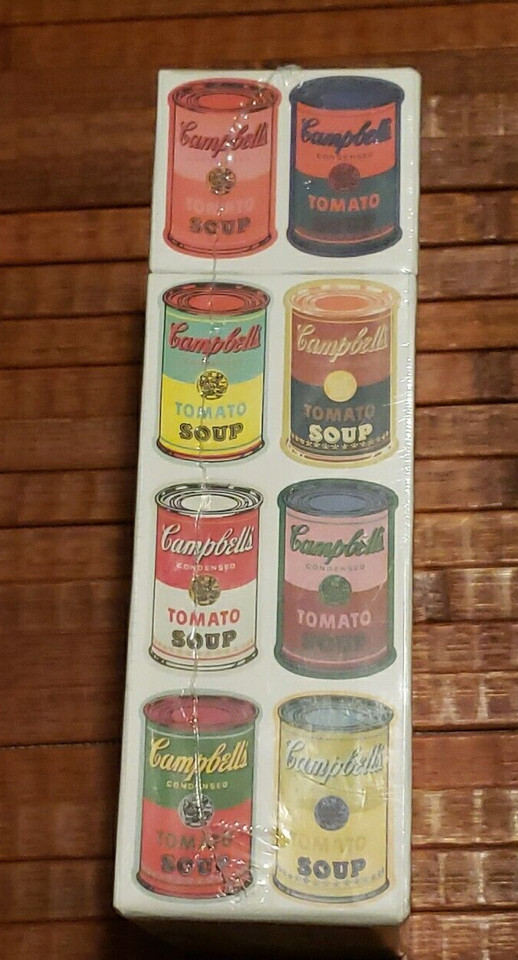Andy Warhol Memory Card Game Campbells Soup Box Set New Factory Sealed ...