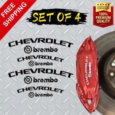 Chevrolet Camaro Brembo Brake Caliper High Temp Decal Vinyl Stickers ...