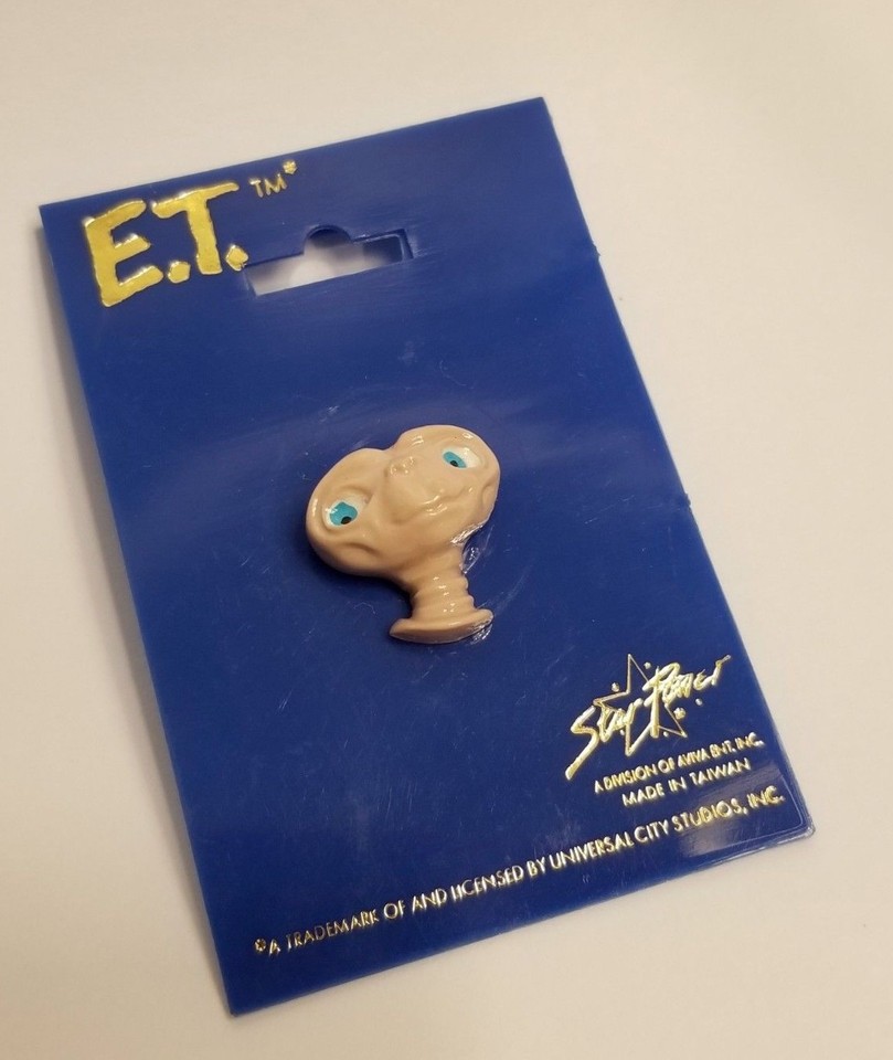 Vintage E.T. Pin in Original Packaging - 1982 | eBay