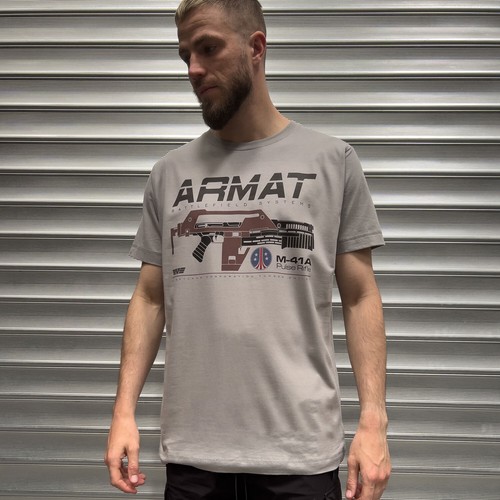 Aliens M41A Armat Pulse Rifle Film T-Shirt Weyland Yutani Nostromo ...
