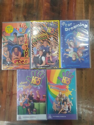 Hi-5 Lot of 5 VHS tapes | eBay