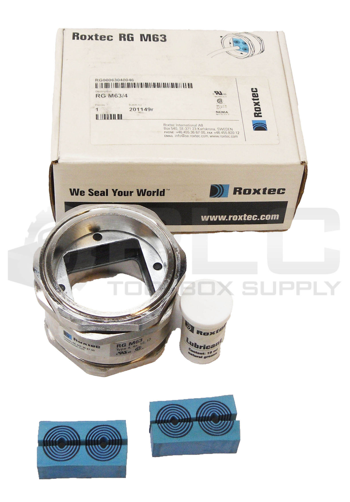 NEW ROXTEC RG M63/4 POLYAMIDE CABLE GLAND RG00063040046 RG M63 | eBay