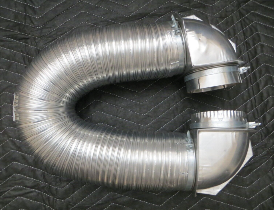 BUILDER'S BEST V450-TD-LOOP Close Loop Two Elbow Dryer Vent Kit OPEN ...