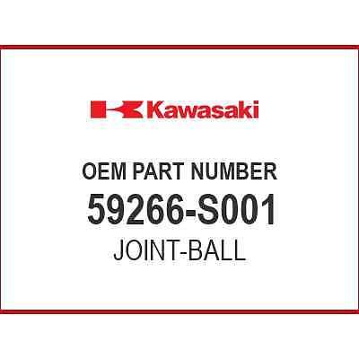 Kawasaki JOINT-BALL 59266-S001 OEM NEW | eBay