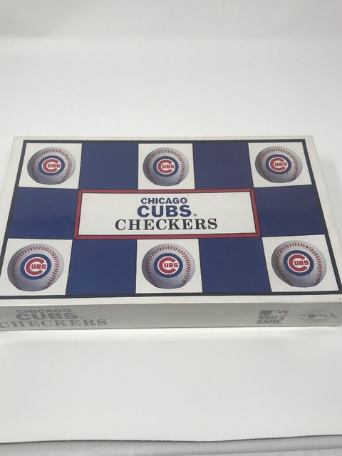 Chicago Cubs VS St Louis Cardinals Checkers Set MLB Baseball 100 ...