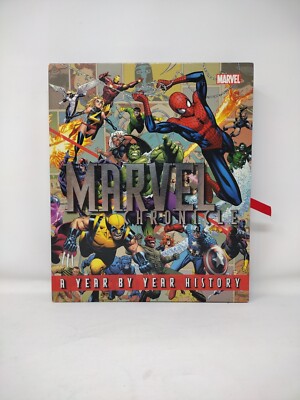 Marvel Chronicle Slipcase Deluxe Hardcover A Year by Year History W ...