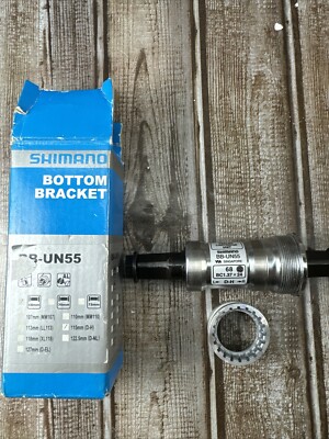 Shimano BB-UN55 Square Tapered Bottom Bracket ITALIAN (68MM) x 115mm | eBay