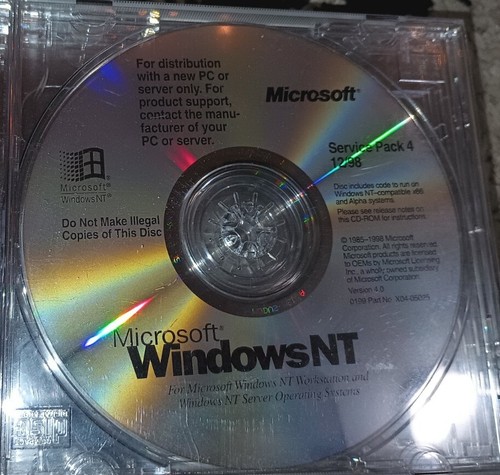Microsoft Windows NT Service Pack 4 | eBay