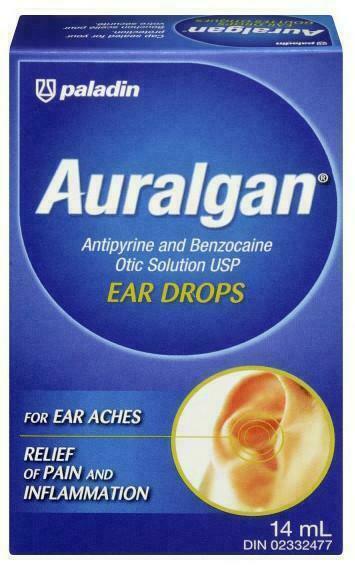 Auralgan Antipyrine and Benzocaine Ear Drops for Ear Aches 14ml for ...