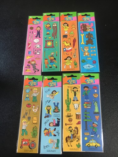 Lot of 8 New Sealed Puzzle Place Sticker Packages | eBay