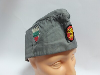 Bulgarian communist Army Soldier Summer Uniform Cap Lion grey colour | eBay