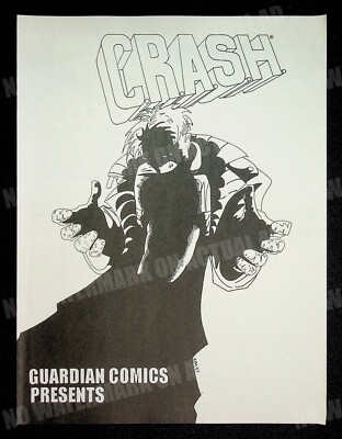 C.R.A.S.H. Crash Guardian Comics 1996 Trade Print Magazine Ad Poster ...