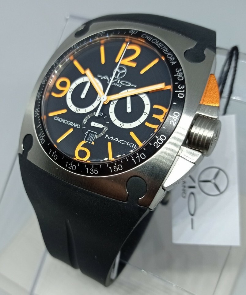Men's Watch, Avio Milano, Chrono, Model Mack II, XL Case 50 Mm ...