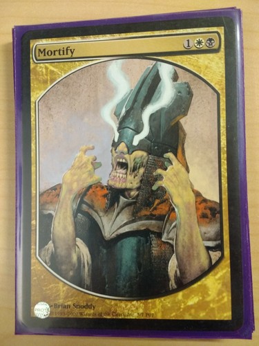 Mortify, textless promo MTG | eBay