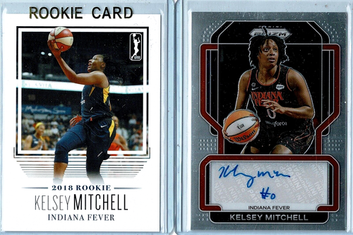 KELSEY MITCHELL 2018 Rittenhouse WNBA RC #43 #/500 + FREE Prizm Auto ...