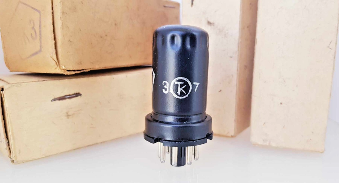 1 x 6K3 NEVZ SOVIET Vacuum Pentode TUBE 50s = 6k17b VT-117 CV1981 NEW ...