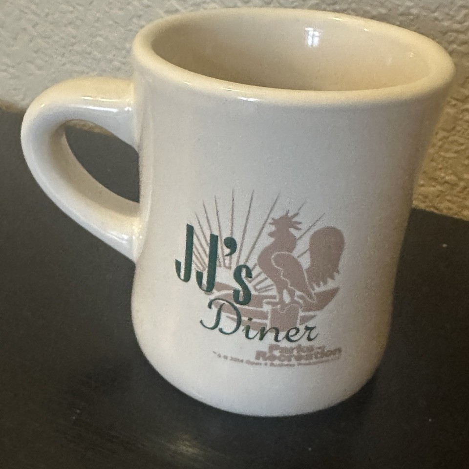 Parks And Rec JJ’s Diner Mug Restaurant Wear Ron | eBay