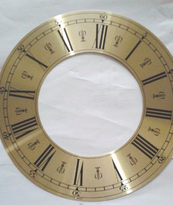 Grand Father clock dial chapter ring 246 mm | eBay