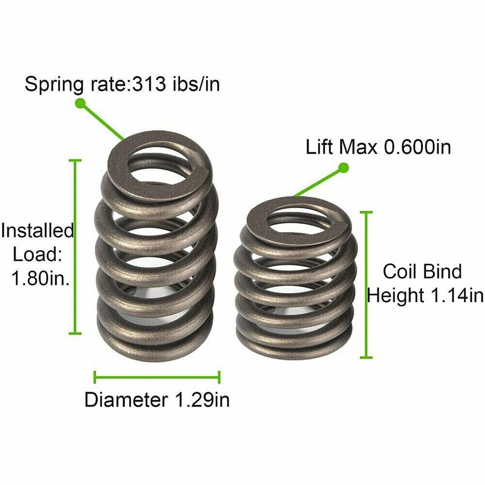 E1841P SLOPPY STAGE 3 CAM SPRINGS LIFTERS +90HP CHEVY LS 5.3 6.0 6.2 ...