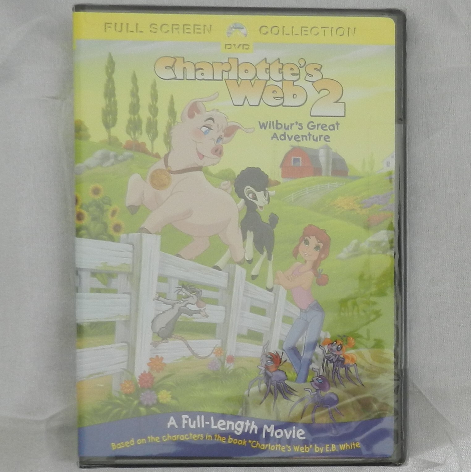 Paramount Studios "CHARLOTTE'S WEB 2 " DVD in Black Plastic Case Sealed ...