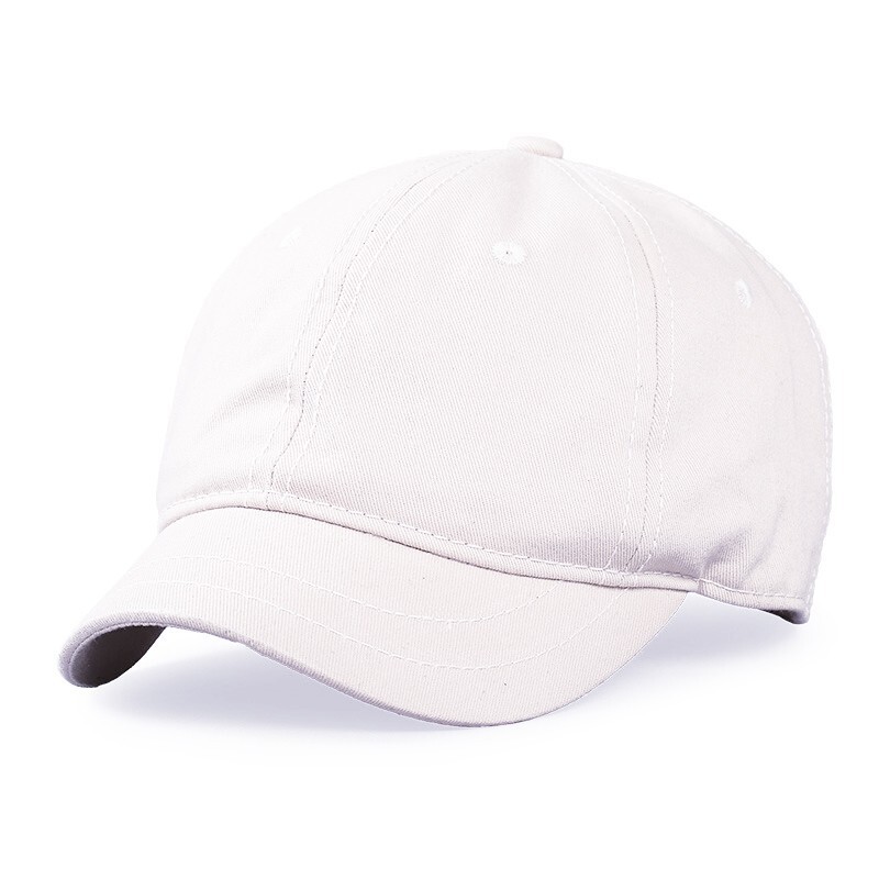 L/XXL Oversize Short Bill Dad Hat Unstructured 5cm Brim Plain Men ...