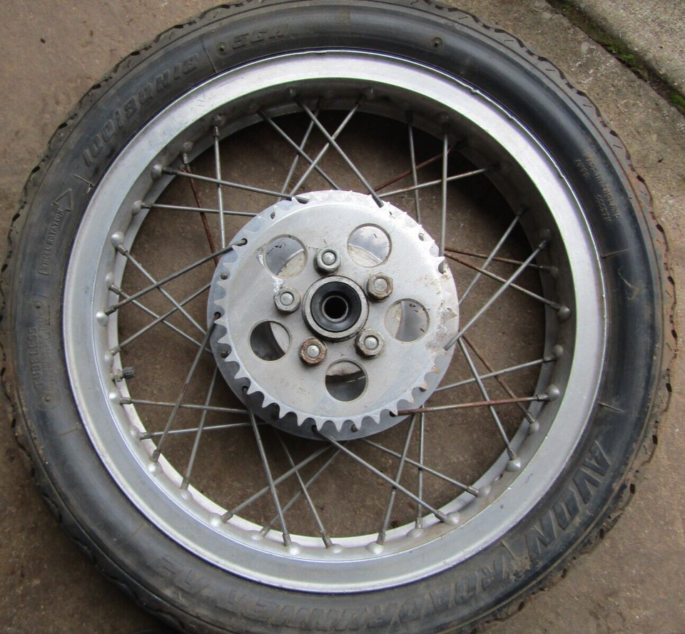 Montesa Cappra 360 GP 18" Rear Wheel 🔥Akront Rim 🔥Avon Roadrunner Tire🔥 ...